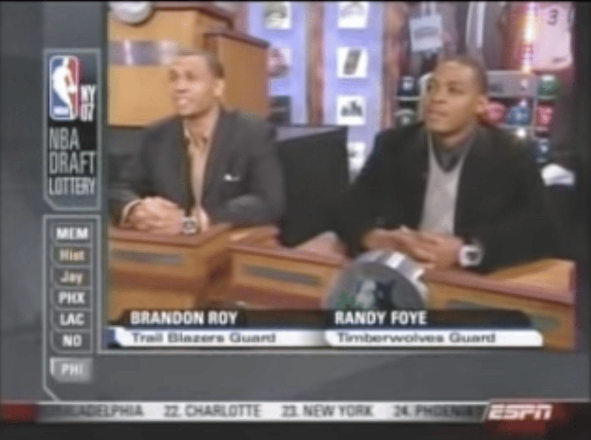 Brandon Roy to Represent Trail Blazers at Draft Lottery